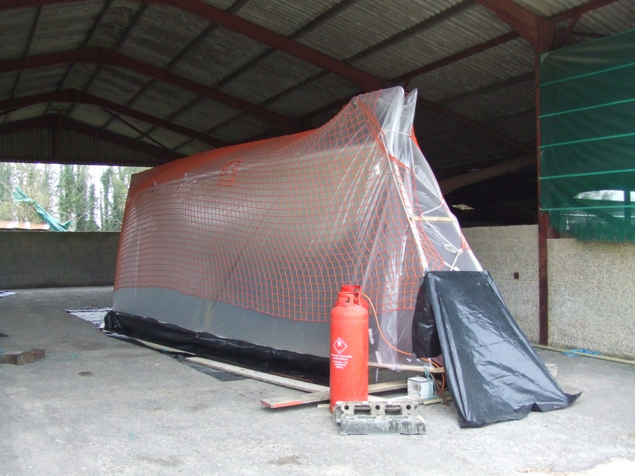 Drying tent Mar 07 - Triola - Albin Ballad #50